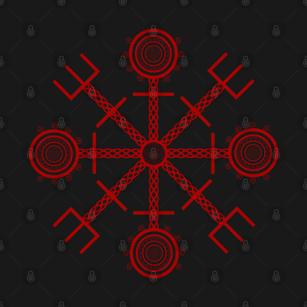 Veidistafur Icelandic Magical Stave - Veidistafur - T-Shirt | TeePublic