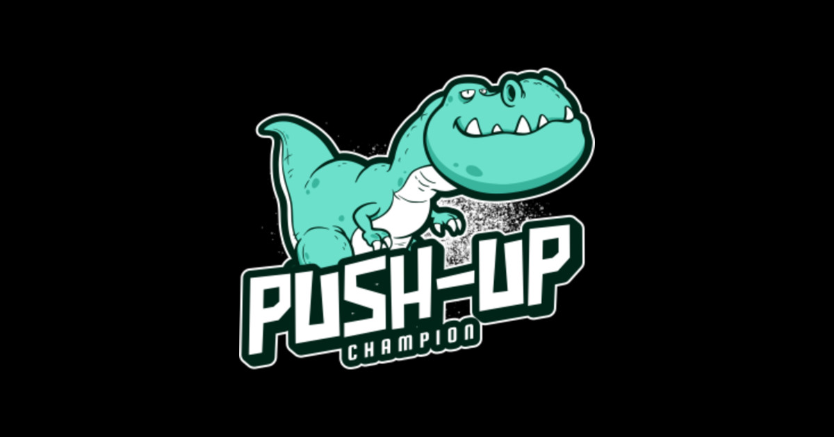 Workout Gym Push-Up T-Rex fitness Dinosaur ! - Push Up - Hat | TeePublic
