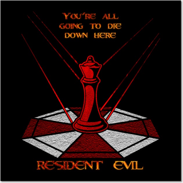 red queen resident evil - Red Queen - Posters and Art Prints | TeePublic
