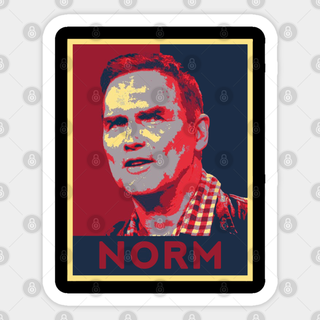Norm Macdonald - Norm Macdonald - Sticker | TeePublic