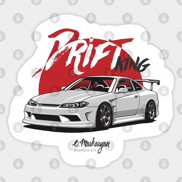 Silvia S15 - Nissan - Sticker | TeePublic