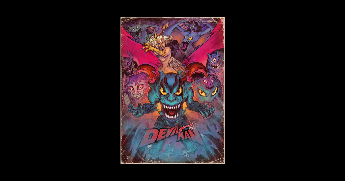 Devilman Poster - Devilman - Posters and Art Prints | TeePublic