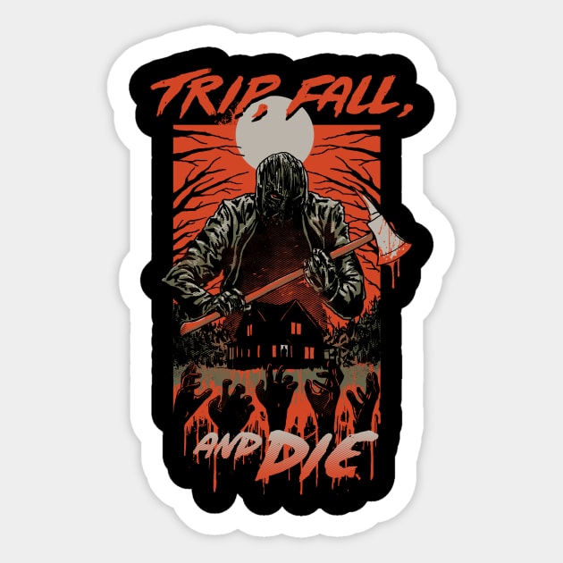 Every Slasher Movie - Horror - Sticker | TeePublic