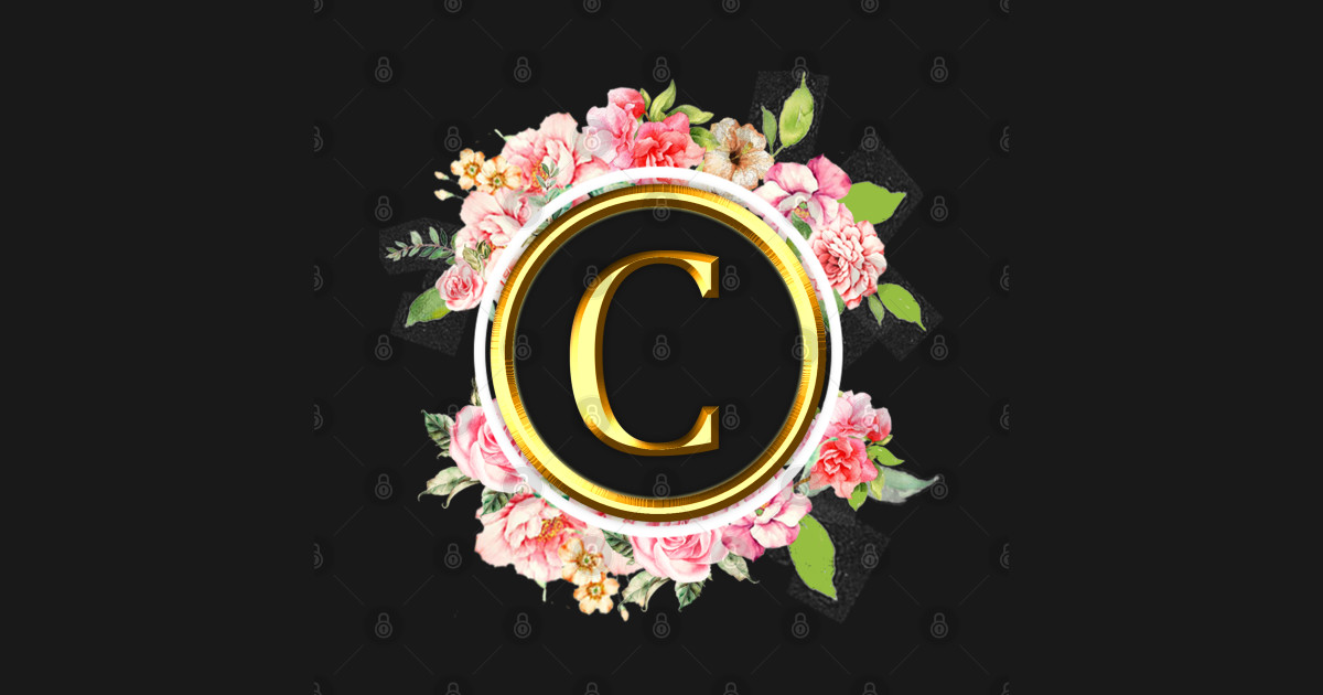 Letter C Shirt Alphabet Letter C Different Colors - Letter C Gift - T ...