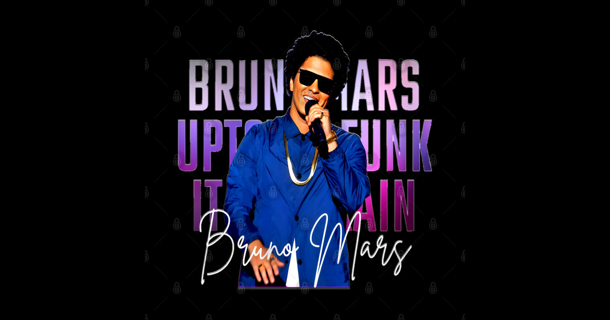 Bruno Mars - Bruno Mars - Sticker | TeePublic