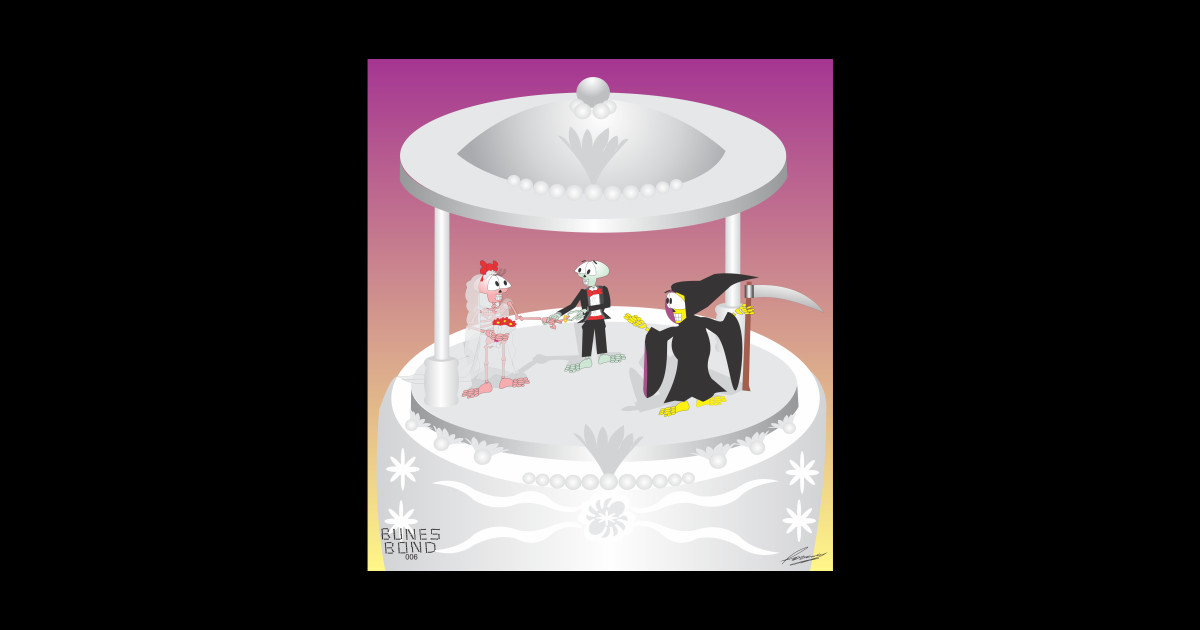 Bones Bond 006 - Bones Bond - Sticker | TeePublic