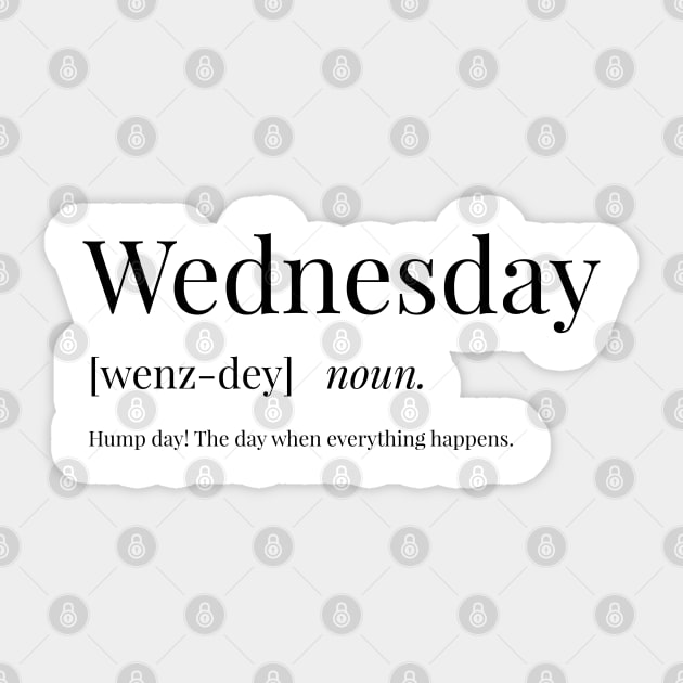 wednesday description