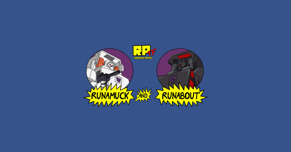 Runamuck and Runabout - Transformers - T-Shirt | TeePublic