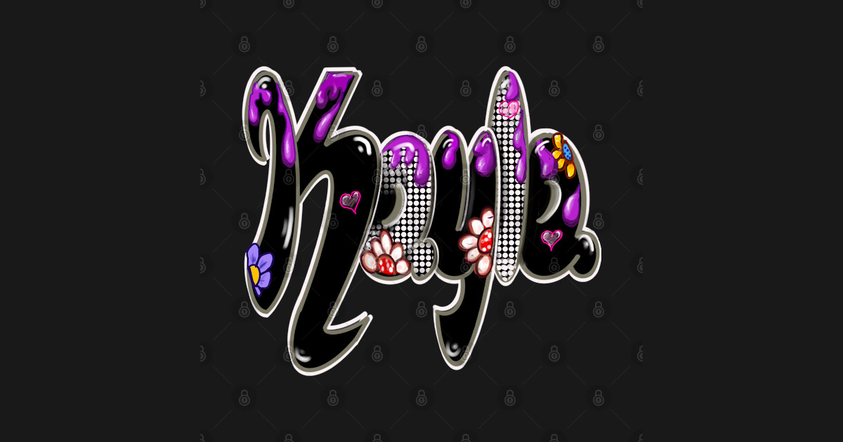 Kayla black and white 2 The top 10 best Personalized Custom Name gift ...