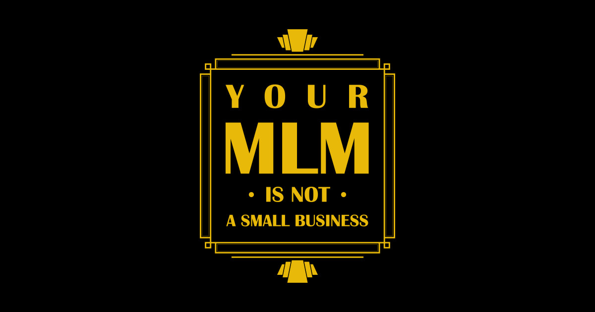Retro Art Deco Anti-MLM - Anti Mlm - Sticker | TeePublic