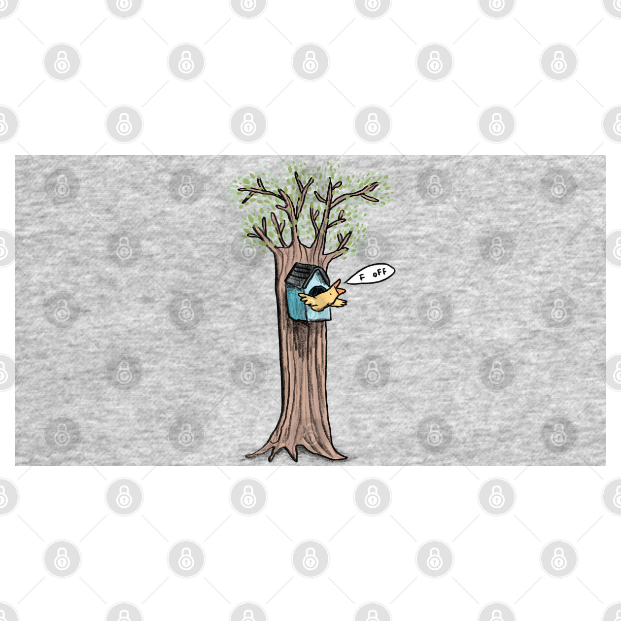 Rude Bird - Funny - Tank Top | TeePublic