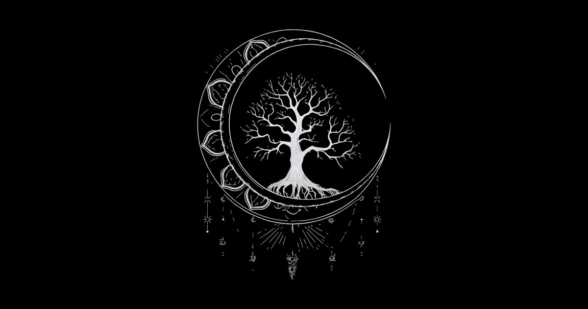 Crescent Moon Tree Earth Day Arbor Day - Crescent Moon Tree Earth Day ...