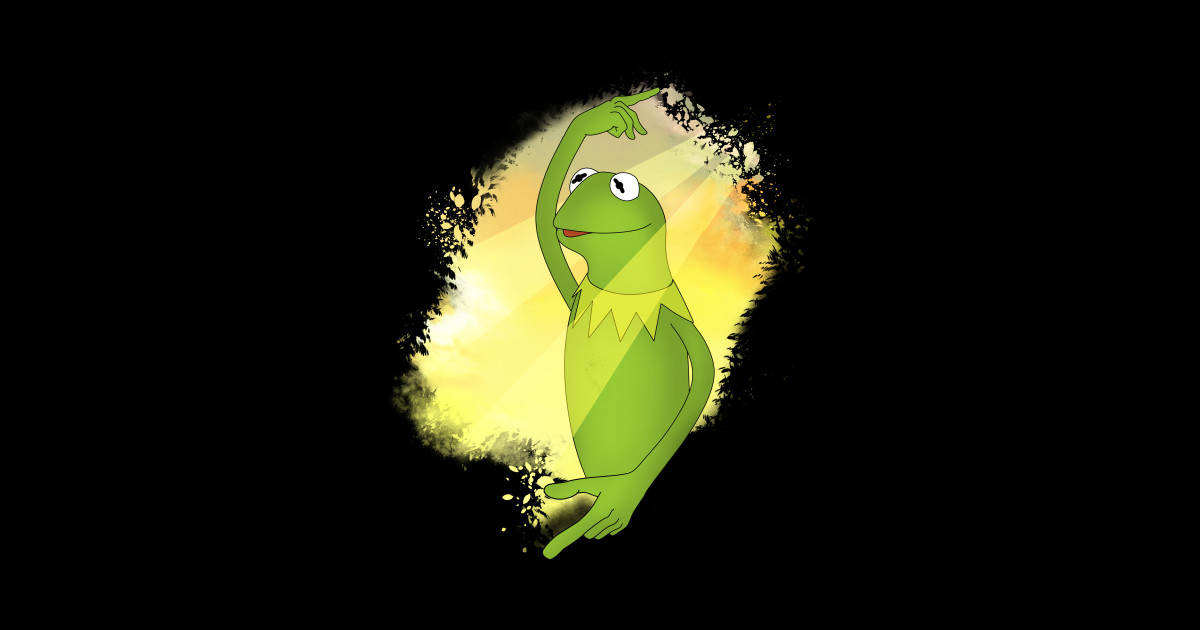 Kermit The Honored One - Kermit - Sticker | TeePublic