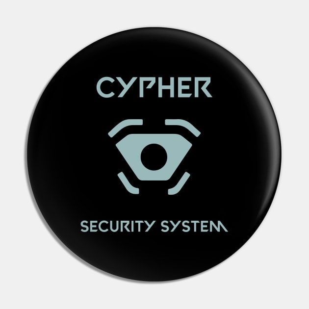 Cypher Camera Security System - Valorant - Pin | TeePublic