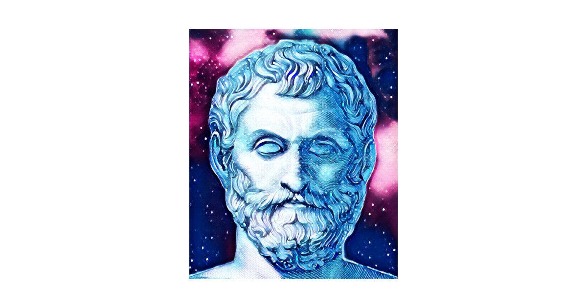 Thales of Miletus Snowy Portrait | Thales of Miletus Artwork 13 ...