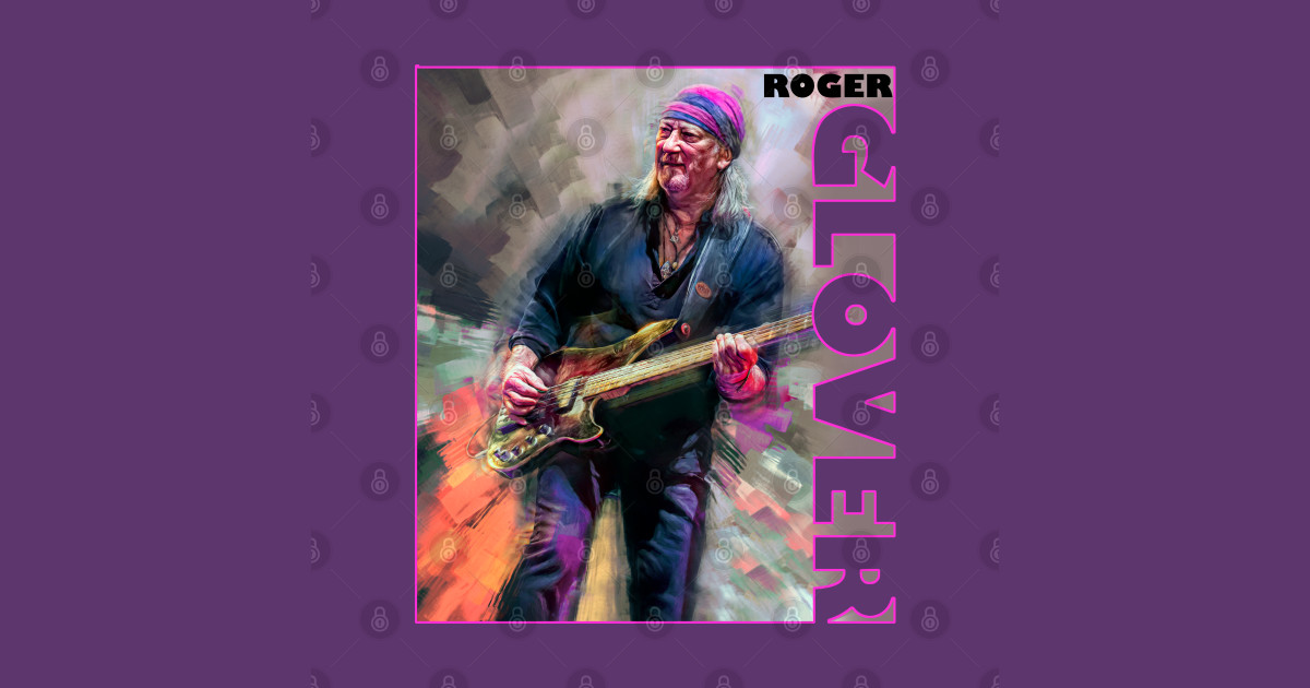 Roger Glover Deep Purple - Roger Glover - T-Shirt | TeePublic