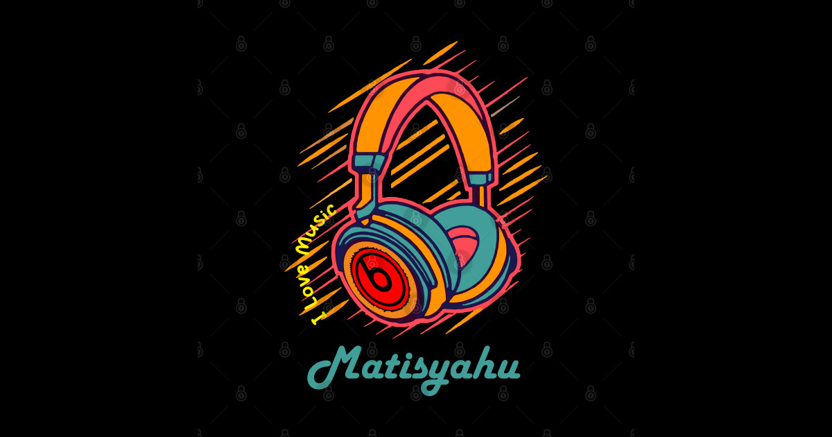 Matisyahu Exclusive Design - Matisyahu - Sticker | TeePublic