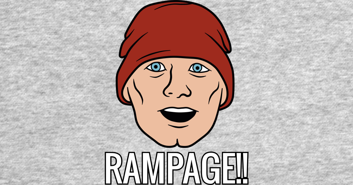 Archer - RAMPAGE!! - Archer - Baseball T-Shirt | TeePublic