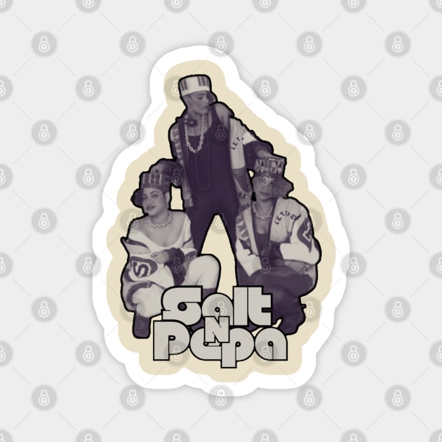 Salt n pepa//original fan art - Salt N Pepa - Magnet | TeePublic