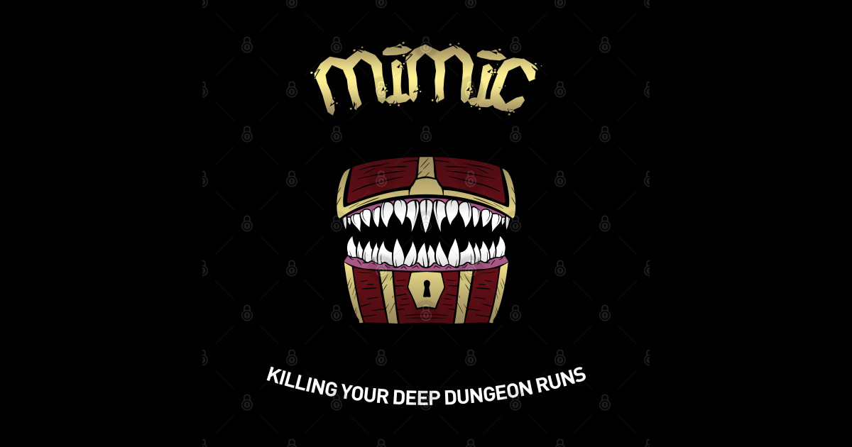 Deep Dungeon Mimic - Ffxiv - Sticker | TeePublic