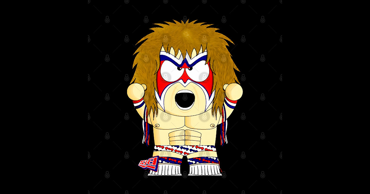 Ultimate Sticker - Ultimate Warrior - Sticker | TeePublic