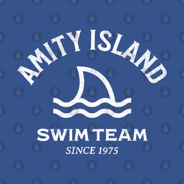 Amity Island Swim Team - Since 1975 - Amity Island - T-Shirt | TeePublic
