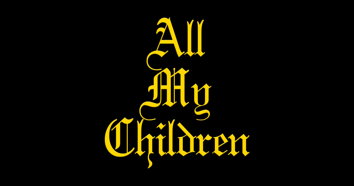 All My Children TV Show Family Album Logo - All My Children - Posters ...