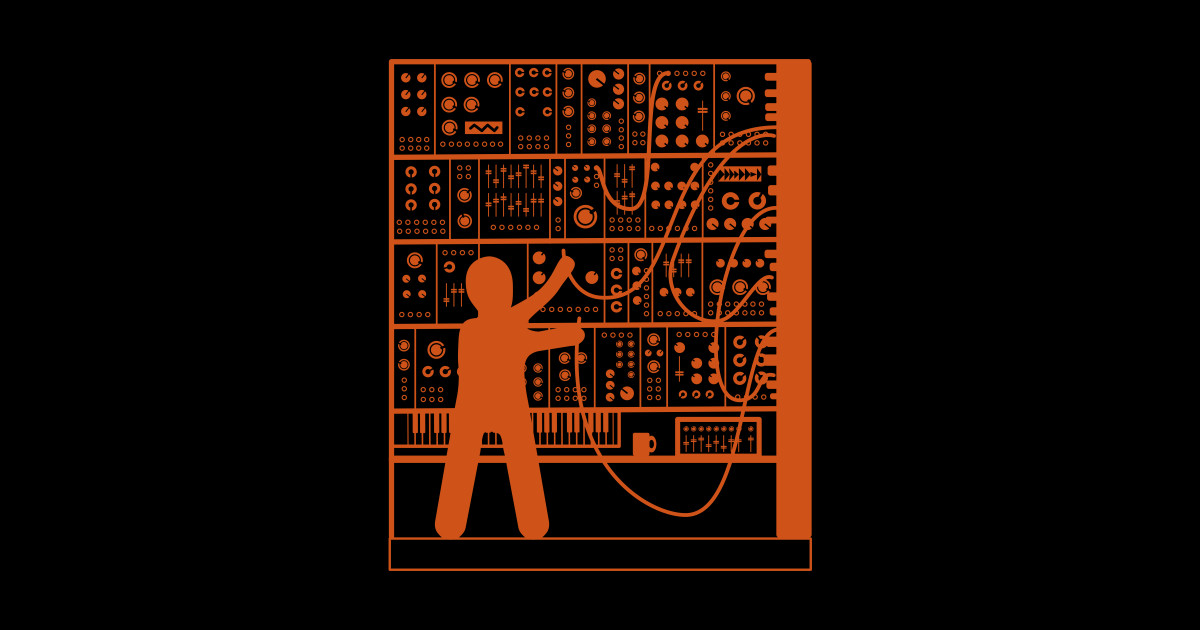 Modular synthesizer - Modular Synthesizer - Posters and Art Prints ...