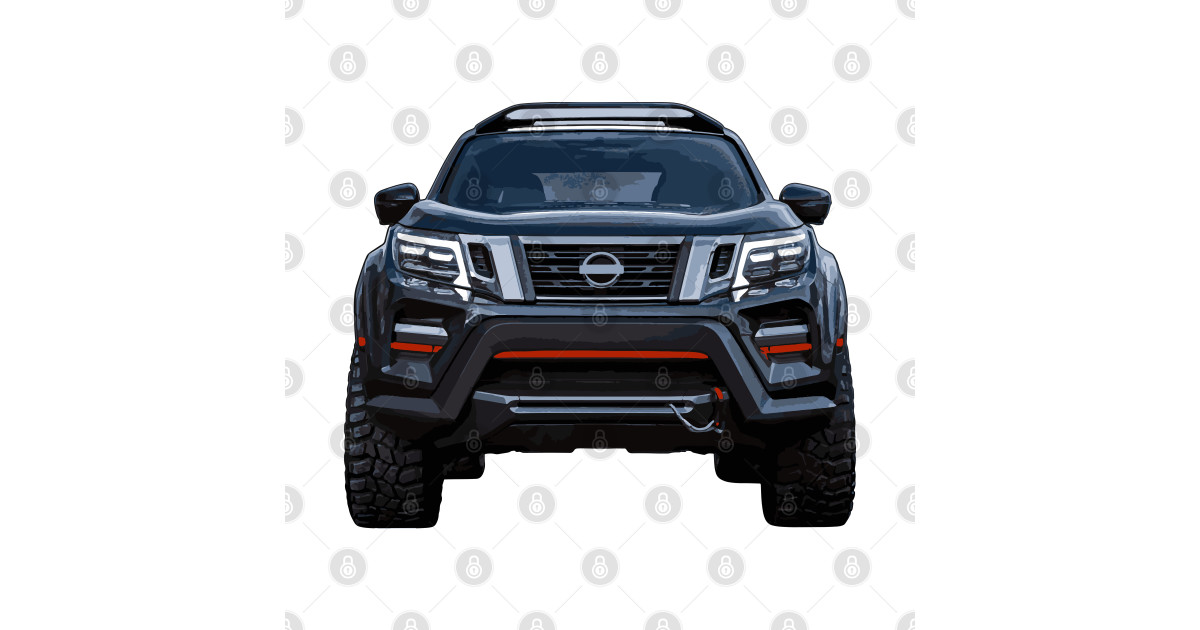 Nissan Navara Illustration - Nissan - T-Shirt | TeePublic