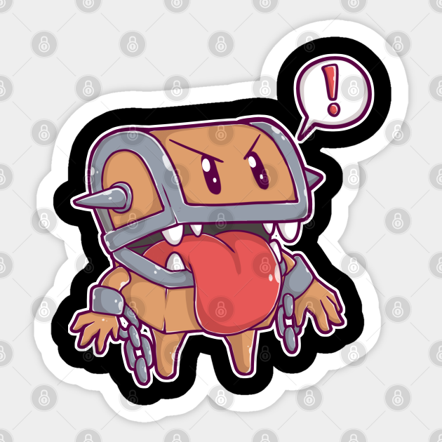 Chibi Mimic - Dungeons And Dragons - Sticker | TeePublic