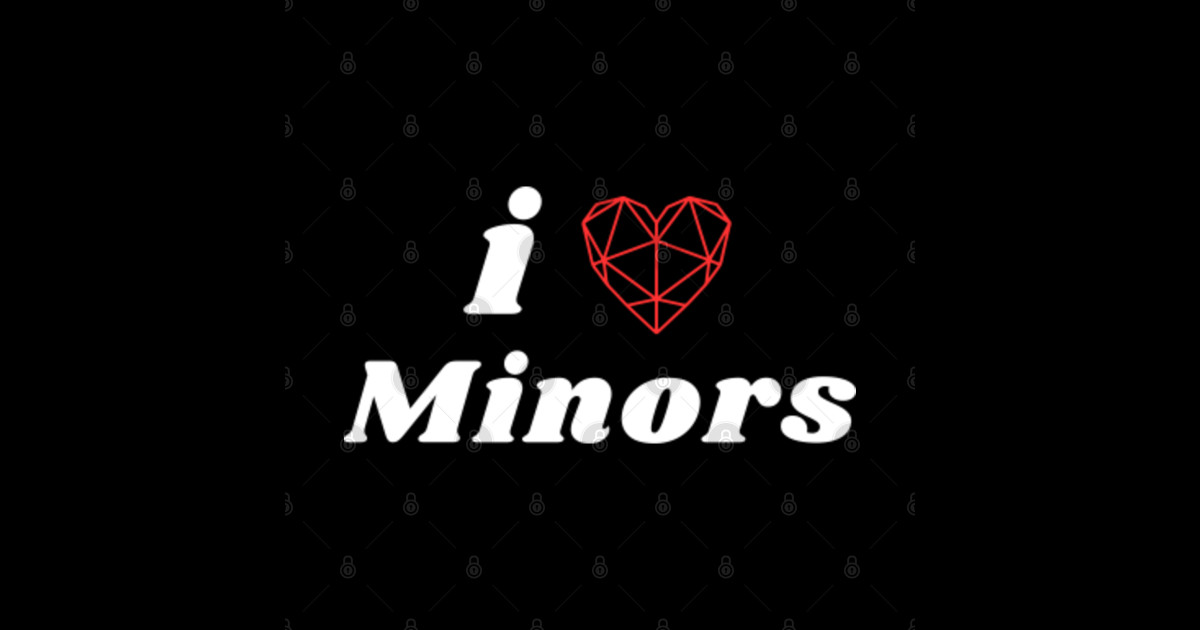 i love minors minecraft fan lover miner - I Love Minors Fan Lover ...