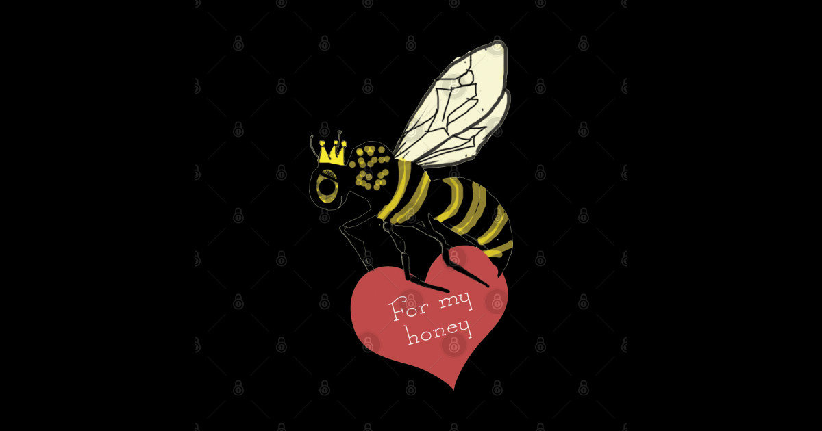 Bee Love - Bee - Sticker | TeePublic