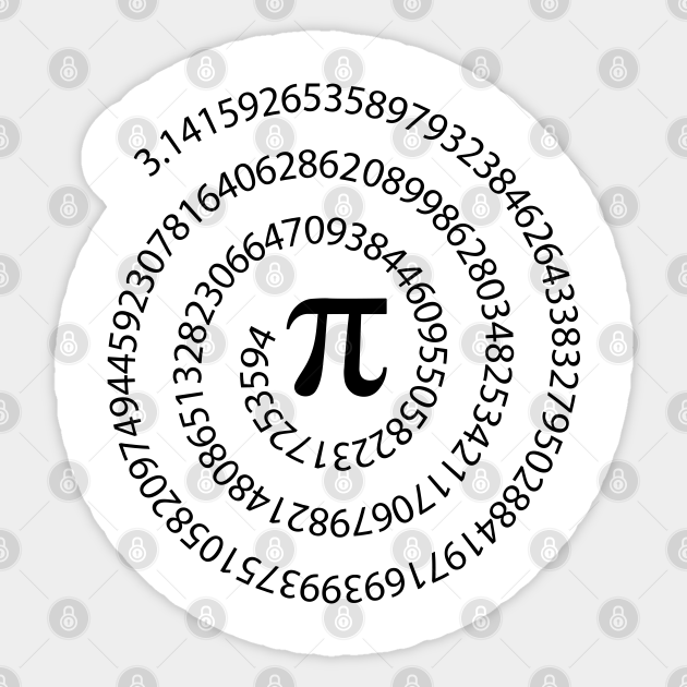 Pi 3,14 Pi Number Symbol Math Science - Pi 314 Pi Number - Sticker ...