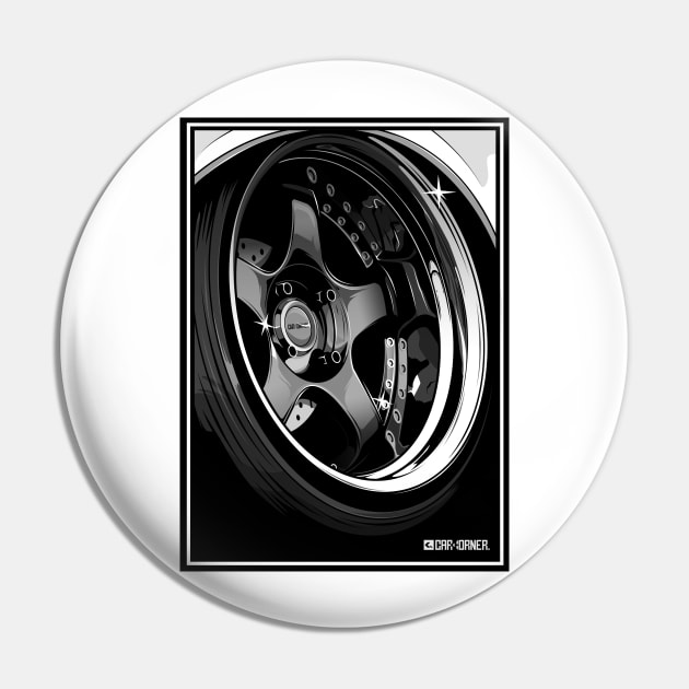 Wheel - SSR SP1 - CarCorner - Ssr Sp1 - Pin | TeePublic