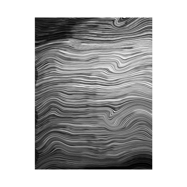 Black and white ripple effect - Ripple - T-Shirt | TeePublic