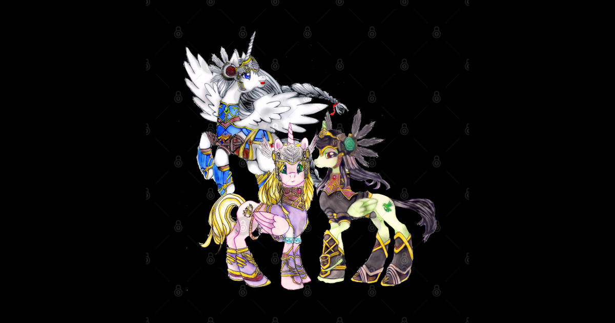 Pony Goddesses - Mlp Pony - Sticker | TeePublic