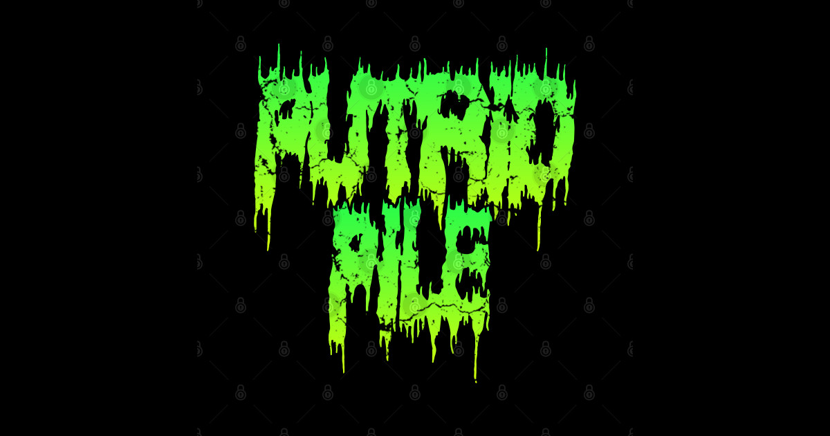 Putrid Pile Logo - Grindcore - Sticker | TeePublic