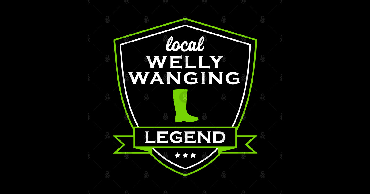 Gumboot Welly Throwing Legend - Welly Wanging - Sticker | TeePublic