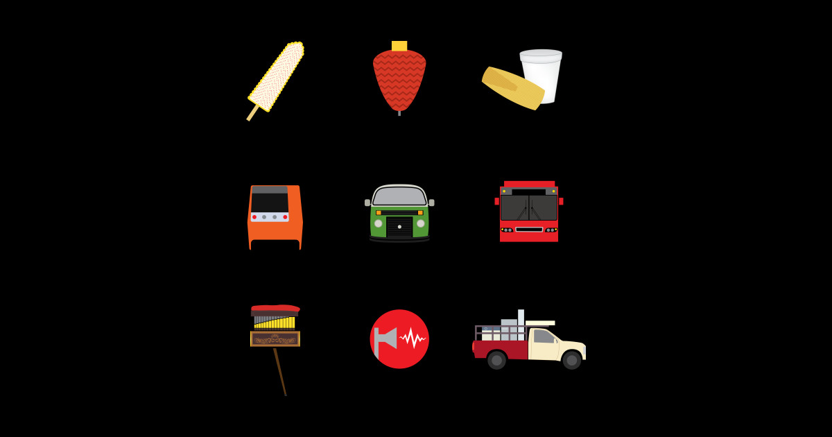 Iconos CDMX - Cdmx - Sticker | TeePublic