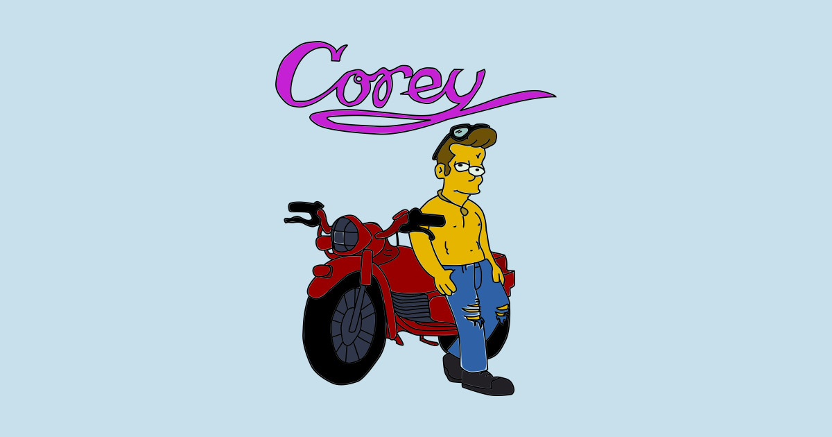 Simpsons Corey Poster - Simpsons - T-Shirt | TeePublic
