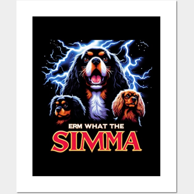 LT-P2 Funny Erm The Sigma Ironic Meme Quote Cavalier King Charles ...