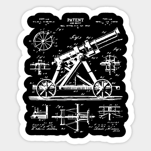 vintage medieval catapult design - Catapult - Sticker | TeePublic