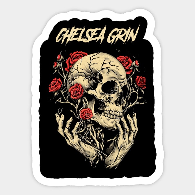 CHELSEA GRIN FAN ART - Chelsea Grin Fan Art - Sticker | TeePublic
