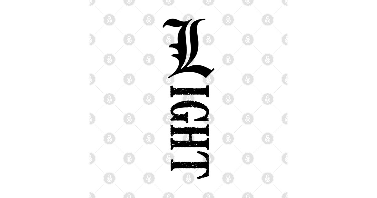 death note Light - Death Note - T-Shirt | TeePublic