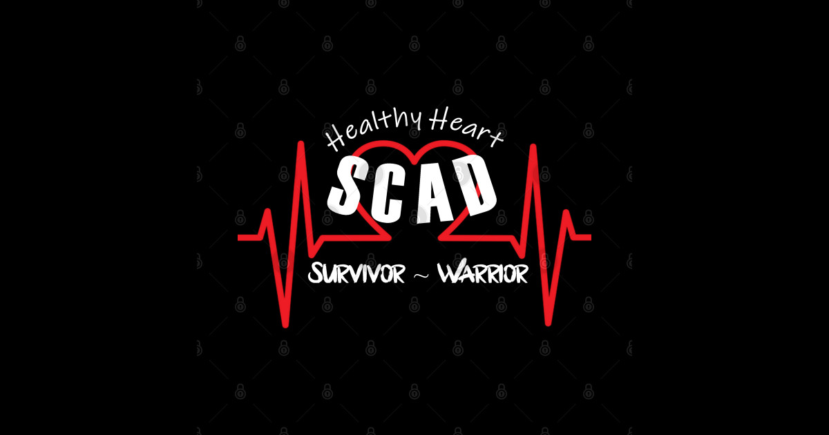SCAD Healthy Heart Survivor & Warrior - Scad Women Heart Attack ...