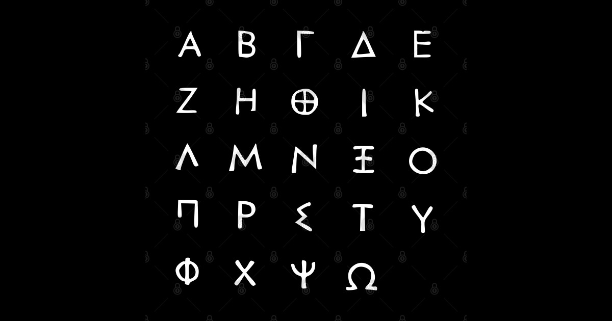 Polybius Square Ancient Greece Greek Alphabet Design Gift - Polybius ...