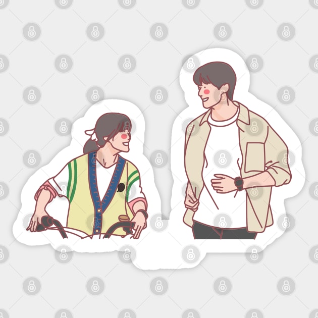 Lovely Runner Kdrama - Lovely Runner - Sticker | TeePublic