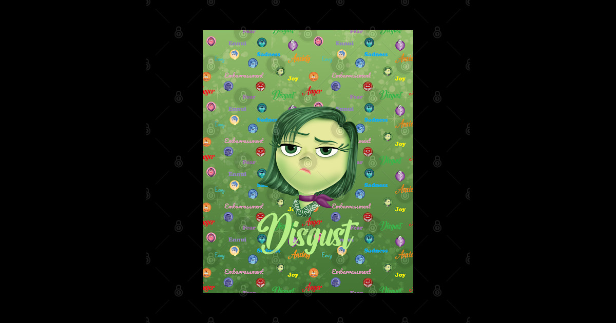 disgust inside out 2 - Inside Out 2 - Posters and Art Prints | TeePublic