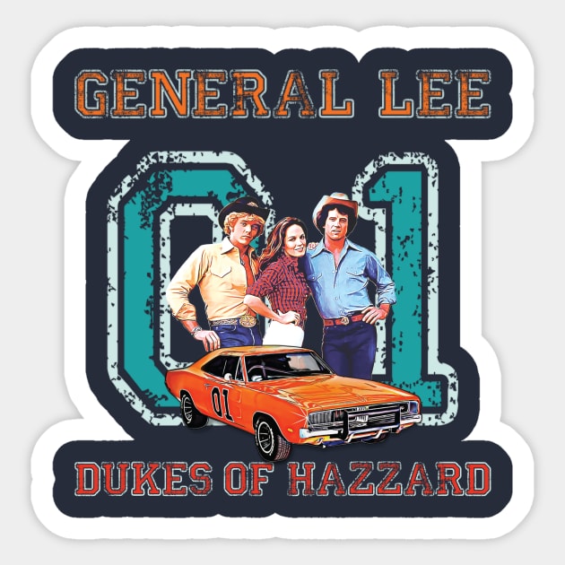 General Lee - The Dukes of Hazzard - The Dukes Of Hazzard - Sticker ...