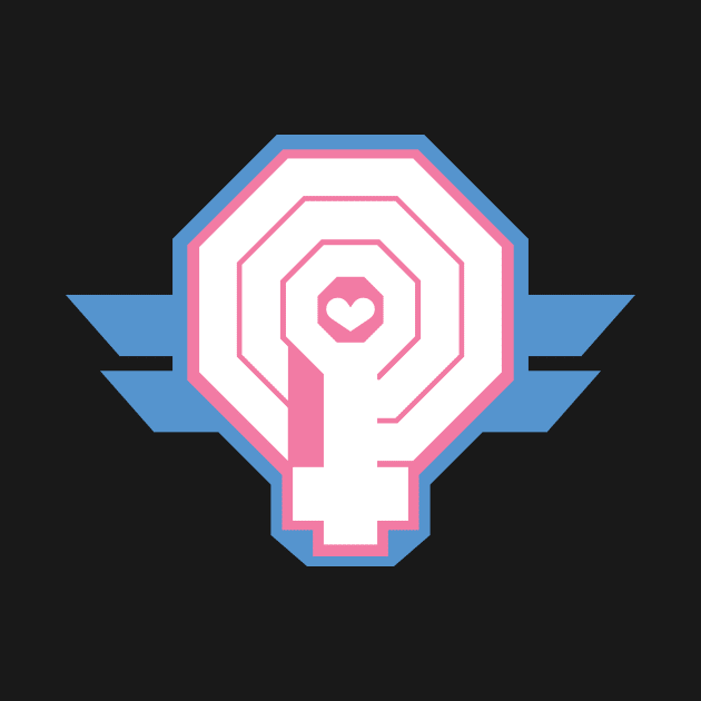 blue and pink women's rights emblem. - Womens - T-Shirt | TeePublic